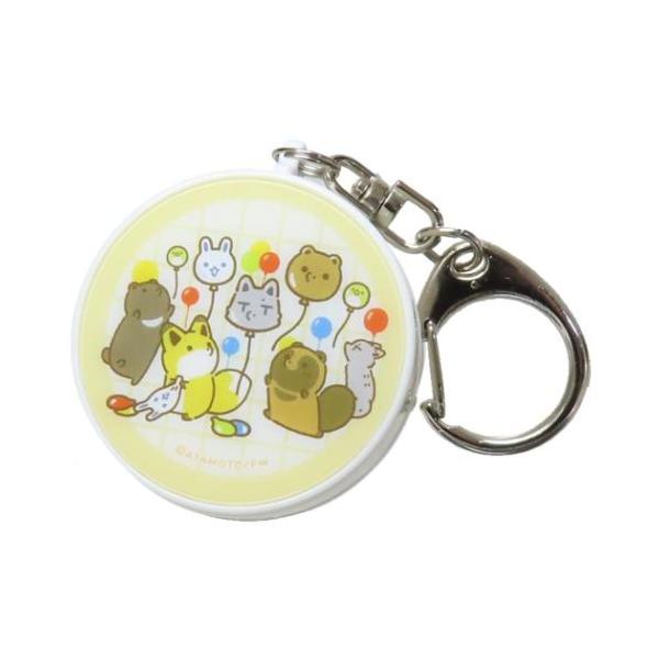 「防犯グッズ」 防犯ブザー タヌキとキツネ 警報ブザー LINEクリエイターズ グルマンディーズ 集合 グッズ お子様の通学時の緊急コール！ひったくり＆迷子防止に最適 LINEクリエイターズスタンプで大人気[タヌキとキツネ]グッズにまたまた...