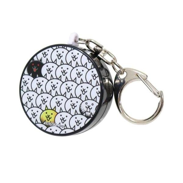 「防犯グッズ」 キッズ警報アラーム にゃんこ大戦争 防犯ブザー 集合 迷子防止 子ども キャラクター お子様の通学時の緊急コール  ひったくり＆迷子防止に最適 大人気アプリゲーム[にゃんこ大戦争]のグッズにまたまた可愛いnewアイテム登場こ...