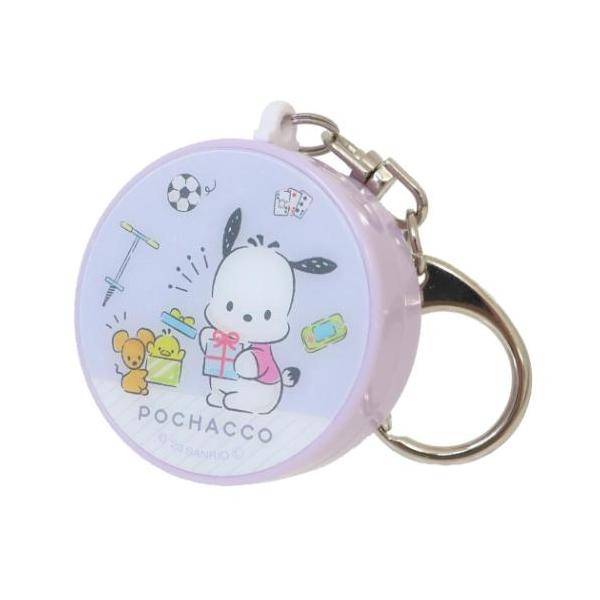 「防犯グッズ」 ポチャッコ サンリオ キャラクター 警報ブザー サンリオ防犯ブザー グルマンディーズ お子様の通学時の緊急コール  ひったくり＆迷子防止に最適 大人気サンリオキャラクターグッズにまたまた可愛いnewアイテム登場こちらは物騒な...