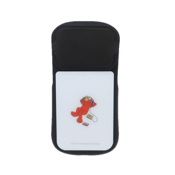 「iPhone14ケース」 セサミストリート キャラクター iPhone14ケース ハイブリッドガラスケース エルモ 強化ガラス+TPUのハイブリッド素材による耐衝撃タイプ アイフォン2022年モデル[iPhone14 14Pro 13 1...