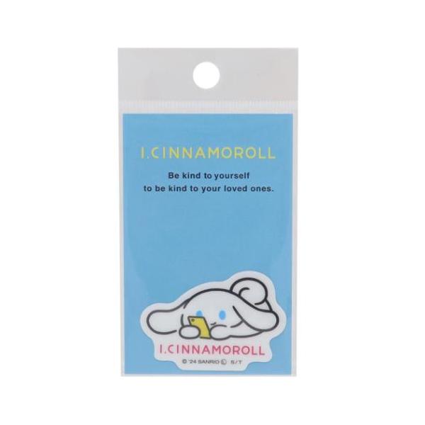「ステッカー：キャラクター」 シナモロール グッズ ステッカー キャラクター グリッターミニステッカー スマホ アイシナモロール サンリオ ダイカットデザインがかわいいステッカー 大人気サンリオキャラクターグッズにまたまた可愛いnewアイテ...
