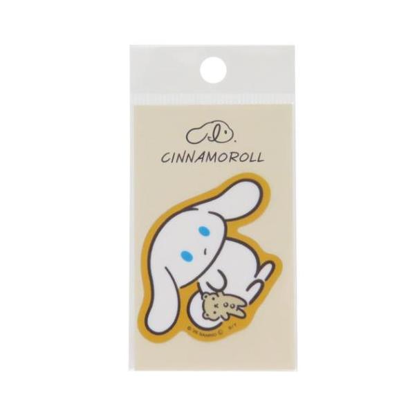 「ステッカー：キャラクター」 アイシナモロール クリアミニステッカー ダイカットシール ぬいぐるみ サンリオ キャラクター グッズ 自転車やパソコンいろんなところに貼って楽しい耐水ステッカー 大人気サンリオキャラクターグッズにまたまた可愛い...