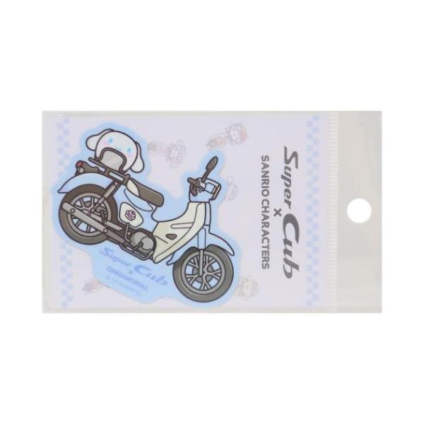 「ステッカー：キャラクター」 シナモロール ビニールステッカー ダイカットシール Super Cubxサンリオキャラクターズ 01 サンリオ キャラクター 自転車やパソコンいろんなところに貼って楽しい耐水ステッカー 大人気サンリオキャラクタ...