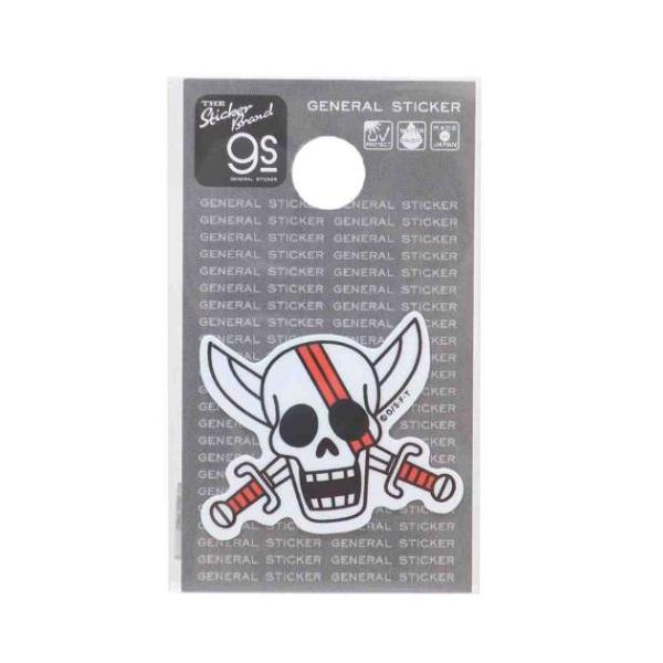 「ステッカー：キャラクター」 ワンピース グッズ ビニールシール アニメキャラクター ダイカットミニステッカー シャンクス海賊旗 少年ジャンプ 自転車やパソコンいろんなところに貼って楽しい耐水ステッカー 大人気アニメ[ONE PIECE]グ...