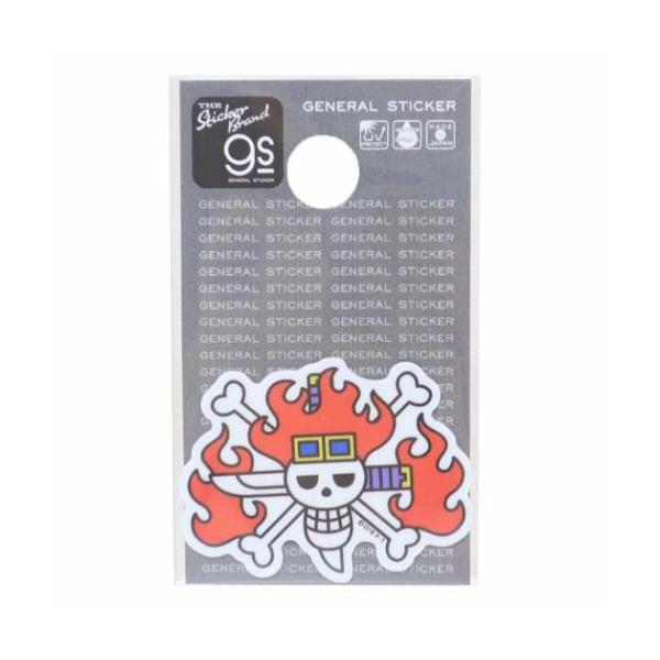 「ステッカー：キャラクター」 ワンピース グッズ ビニールシール 少年ジャンプ アニメキャラクター ダイカットミニステッカー キッド海賊旗 自転車やパソコンいろんなところに貼って楽しい耐水ステッカー 大人気アニメ[ONE PIECE]グッズ...
