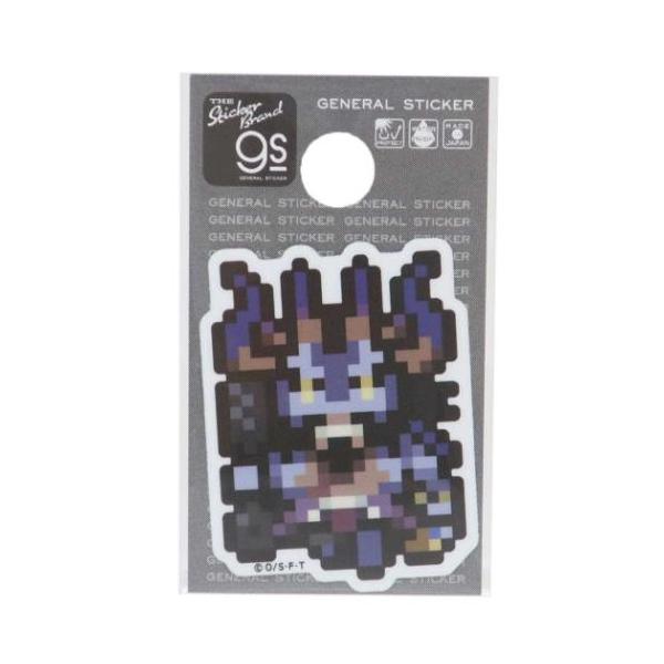 「ステッカー：キャラクター」 ワンピース グッズ ビニールシール アニメキャラクター ダイカットミニステッカー ピクセル Sサイズ カイドウ 人獣型 少年ジャンプ 自転車やパソコンいろんなところに貼って楽しい耐水ステッカー 大人気アニメ[O...