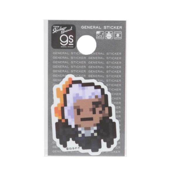 「ステッカー：キャラクター」 ワンピース ダイカットミニステッカー ビニールシール ピクセル Sサイズ キング 少年ジャンプ アニメキャラクター グッズ 自転車やパソコンいろんなところに貼って楽しい耐水ステッカー 大人気アニメ[ONE PI...