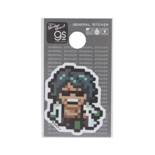 「ステッカー：キャラクター」 ワンピース ダイカットミニステッカー ビニールシール ピクセル Sサイズ 緑牛 少年ジャンプ アニメキャラクター グッズ 自転車やパソコンいろんなところに貼って楽しい耐水ステッカー 大人気アニメ[ONE PIE...
