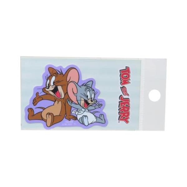 「ステッカー：キャラクター」 トムとジェリー ダイカットミニステッカー ビニールシール ジェリーとタフィー ワーナーブラザース キャラクター グッズ 自転車やパソコンいろんなところに貼って楽しい耐水ステッカー 大人気トム＆ジェリーグッズにま...