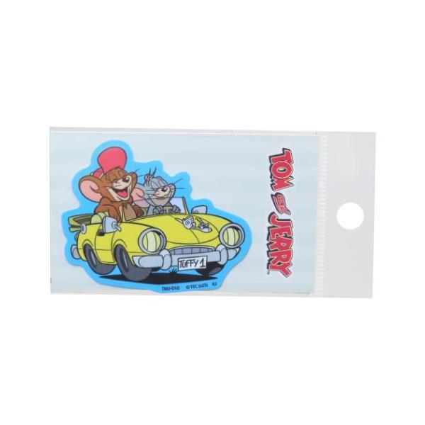 「ステッカー：キャラクター」 トムとジェリー ワーナーブラザース キャラクター ビニールシール ダイカットミニステッカー ドライブ ゼネラルステッカー 自転車やパソコンいろんなところに貼って楽しい耐水ステッカー 大人気トム＆ジェリーグッズに...