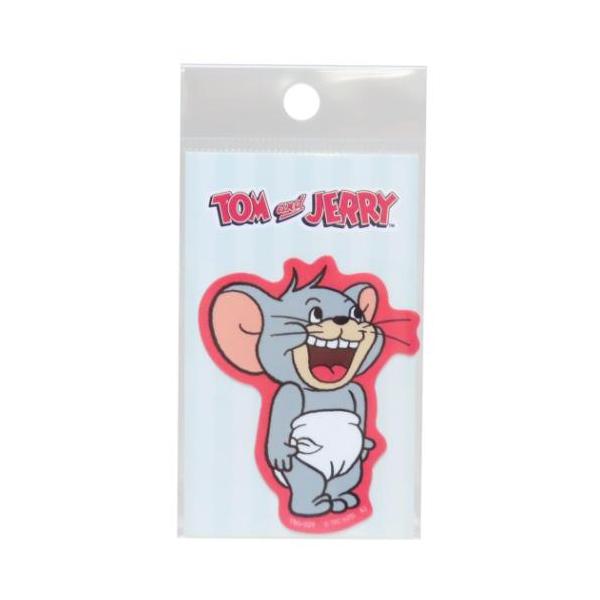 「ステッカー：キャラクター」 トムとジェリー グッズ ビニールシール ワーナーブラザース キャラクター ダイカットミニステッカー 自転車やパソコンいろんなところに貼って楽しい耐水ステッカー 大人気トム＆ジェリーグッズにまたまた可愛いnewア...