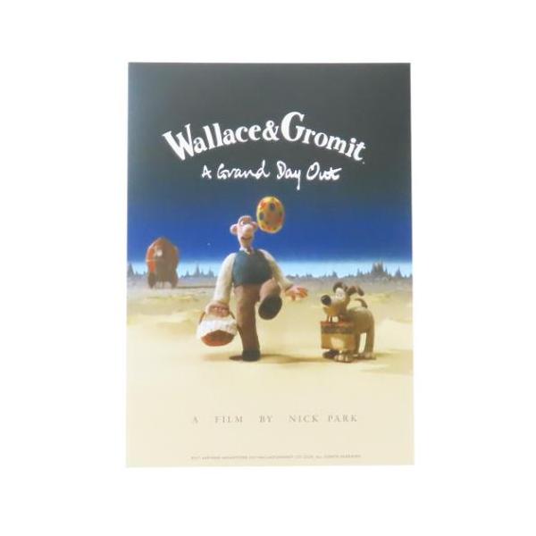 「アニメポスター 」 ウォレスとグルミット グッズ アニメ ポスター キャラクター フォトアートポスター A Ground Day Out そのまま飾っても額縁に入れても可愛いA4サイズのポスター 世界中に熱狂的なファンを持つクレイ アニメ...