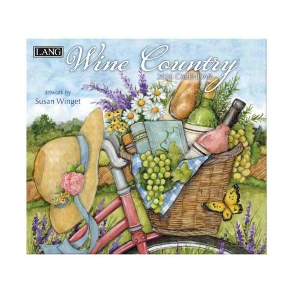 「LANG/ラング」 2026 Calendar LANG ラング 壁掛けカレンダー2026年 Susan Winget Wine Country カントリー ワイン インテリア 毎年人気のアメリカLANG社のカントリー&amp;フォークカ...