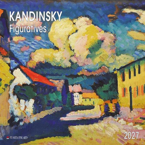「アート」 2027 Calendar TUSHITA 壁掛けカレンダー2027年 Kandinsky Figuratives ハートアートコレクション 毎年人気のツシタ社の美しいARTカレンダー 毎年人気の[TUSHITA社]のカレンダー...