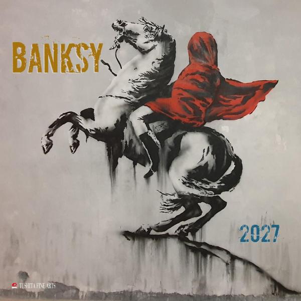 「アート」 2027 Calendar TUSHITA 壁掛けカレンダー2027年 Banksy アート 毎年人気のツシタ社の美しいARTカレンダー 毎年人気の[TUSHITA社]のカレンダーが2027年も登場カレンダー部分は書き込みもでき...