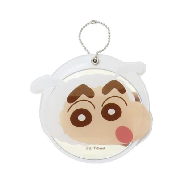 「手鏡」 クレヨンしんちゃん アニメキャラクター 手鏡 スライドミラーL シロしんちゃん アイプランニング スライドさせるとミラーが現れる便利なキーホルダー 大人気アニメ[クレヨンしんちゃん]グッズにまたまた可愛いnewアイテム登場こちらは...