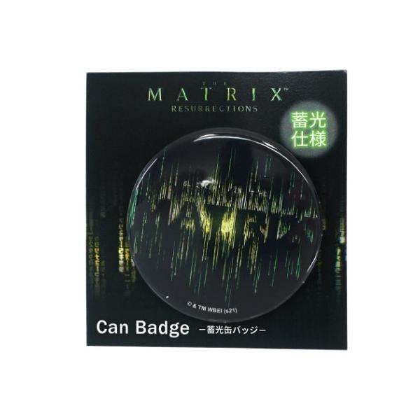 「メール便可」「缶バッジ」 マトリックス レザレクションズ 映画キャラクター 缶バッジ 蓄光 カンバッジ インロック MATRIX RESURRECTIONS 全世界で空前の社会現象を巻き起こしたアクション超大作のシリーズ4作目[マトリック...
