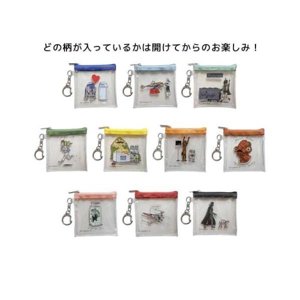 「ミニポーチ クリアポーチ」 スターウォーズ クリアポーチ ブラインドポーチ 全10種の内どれか1個 STAR WARS SAGA インロック コレクション雑貨 全部集めたくなるトレーディング雑貨シリーズ SF映画の金字塔[STAR WAR...