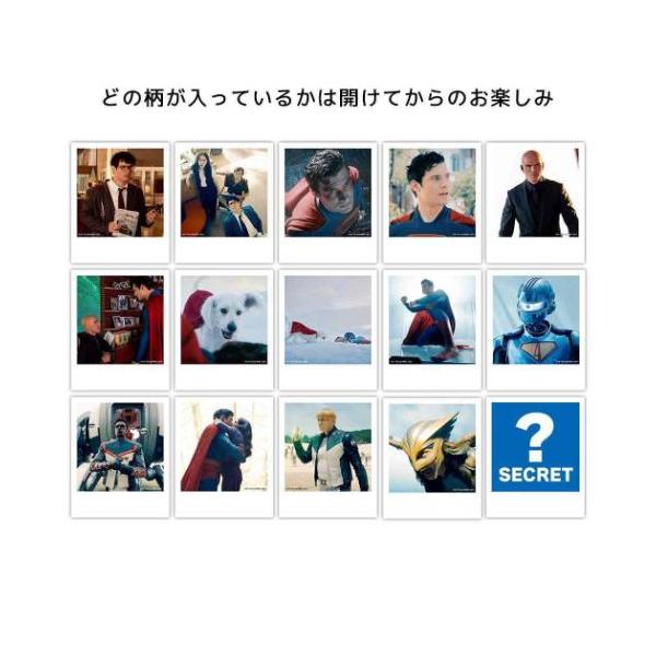 「コレクターグッズ」 スーパーマン ポラロイド風ブロマイドコレクション 全15種の内どれか1個 コレクター雑貨 DCコミック キャラクター グッズ 全部集めたくなるトレーディング雑貨シリーズ DCコミックで人気の[スーパーマン]グッズにまた...