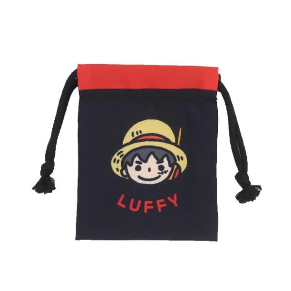 「巾着袋」 ワンピース 巾着袋 ミニ巾着 ルフィ 少年ジャンプ ケイカンパニー きんちゃくポーチ 小物入れ ケーブルや小物の収納に便利なミニきんちゃく袋 大人気アニメ[ONE PIECE]グッズにまたまた可愛いnewアイテム登場こちらは小さ...