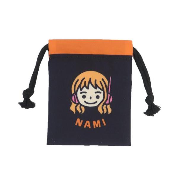 「巾着袋」 ワンピース 巾着袋 ミニ巾着 ナミ 少年ジャンプ ケイカンパニー ケーブルや小物の収納に便利なミニきんちゃく袋 大人気アニメ[ONE PIECE]グッズにまたまた可愛いnewアイテム登場こちらは小さくてかわいい[ミニ巾着ポーチ]...