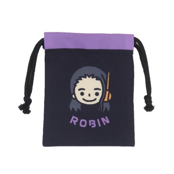 「巾着袋」 ワンピース 巾着袋 ミニ巾着 ロビン 少年ジャンプ ケイカンパニー ケーブルや小物の収納に便利なミニきんちゃく袋 大人気アニメ[ONE PIECE]グッズにまたまた可愛いnewアイテム登場こちらは小さくてかわいい[ミニ巾着ポーチ...