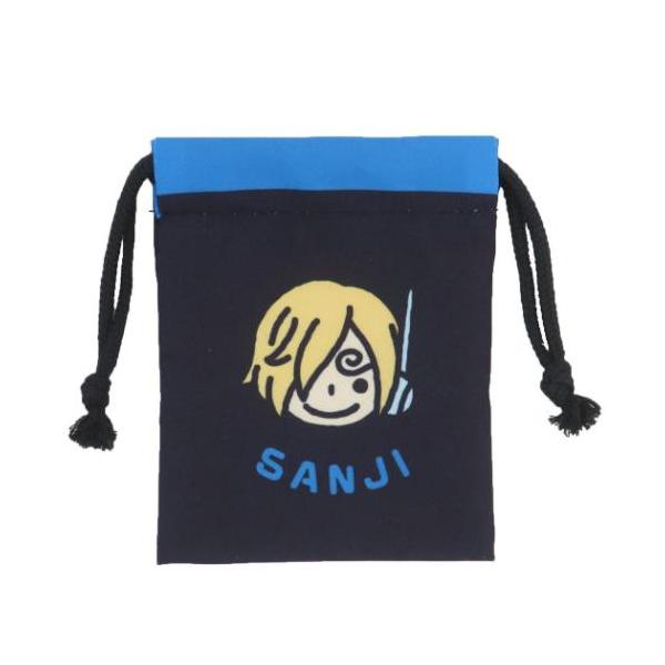 「巾着袋」 ワンピース グッズ 巾着袋 アニメキャラクター ミニ巾着 サンジ 少年ジャンプ ケーブルや小物の収納に便利なミニきんちゃく袋 大人気アニメ[ONE PIECE]グッズにまたまた可愛いnewアイテム登場こちらは小さくてかわいい[ミ...