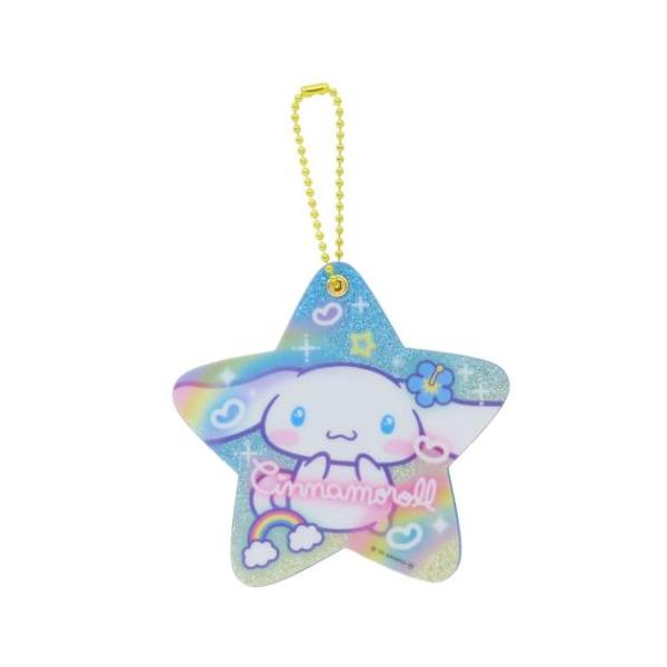 「手鏡」 シナモロール グッズ 手鏡 キャラクター キラキラスライドミラー 胸キュンメモリーズ キラキラのラメがかわいいスライドミラー 大人気サンリオキャラクターグッズにまたまた可愛いnewアイテム登場こちらはキラキラのラメがかわいい[スラ...