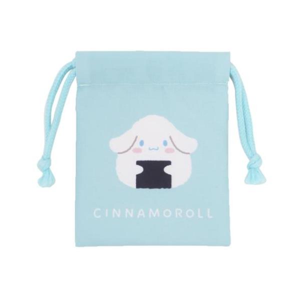 「巾着袋」 シナモロール 巾着袋 ミニ巾着 おにぎりシリーズ サンリオ ケイカンパニー きんちゃくポーチ 小物入れ ケーブルや小物の収納に便利なミニきんちゃく袋 大人気サンリオキャラクターグッズにまたまた可愛いnewアイテム登場こちらは小さ...
