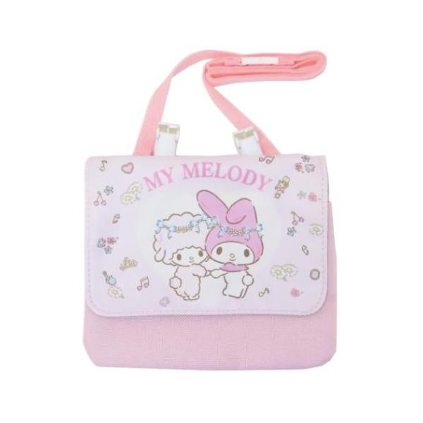 「クリップポケット」 マイメロディ グッズ クリップポケット キャラクター クリップポケットショルダー付き ピンク サンリオ ポケットがない服でもクリップで簡単に取り付け出来る 大人気サンリオキャラクターグッズからまたまた可愛いnewアイテ...
