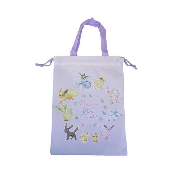 「シューズバッグ」 ポケットモンスター キャラクター シューズバッグ 巾着シューズケース パープル ポケモン グッズ 新入学 新学期にぴったりなジュニアバッグシリーズ 大人気[POCKET MONSTER/ポケットモンスター]のキュートな学...