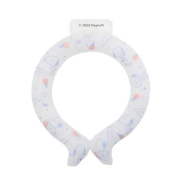 「エコロジーグッズ」 スヌーピー ピーナッツ キャラクター 夏用クールネック 首もとひんやりアイスループ XSサイズ LOVE ICECREAM 夏の熱中症対策にぴったりな冷却グッズ 大人気PEANUTS/SNOOPYグッズにまたまた可愛い...