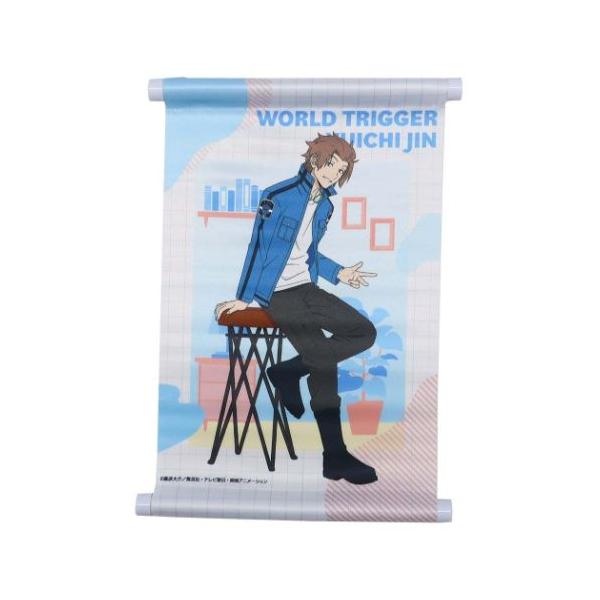 「メール便可」「壁掛け のれん」 ファブリックポスター ワールドトリガー A4タペストリー 迅悠一 カミオジャパン 布ポスター コレクション雑貨 インテリアやコレクションにぴったりな布製ポスター マンガもアニメも大人気の[WORLD TRI...
