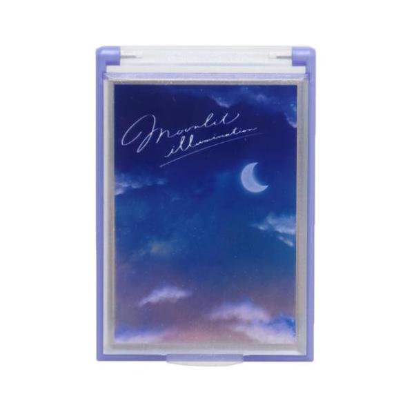 「手鏡」 手鏡 カードミラーS MOONLIT ILLUMINATION カミオジャパン コンパクトミラー 超ミニサイズでポーチにすっぽり収まるスタンド式ミラー 毎日が楽しくなるキュートなZAKKAシリーズこちらは身だしなみの必需品[ミニス...