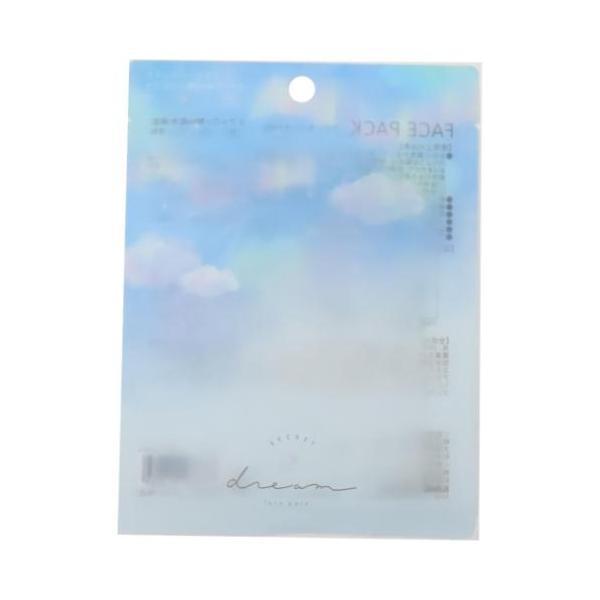 「コスメ雑貨」 クリアフェイスパック シート状保湿パック SECRET DREAM カミオジャパン 保湿ケア 人気のフェイスパックからオシャレなクリアパッケージが新登場 毎日がもっと楽しくなるキュートなZAKKAシリーズこちらはヒアルロン酸...