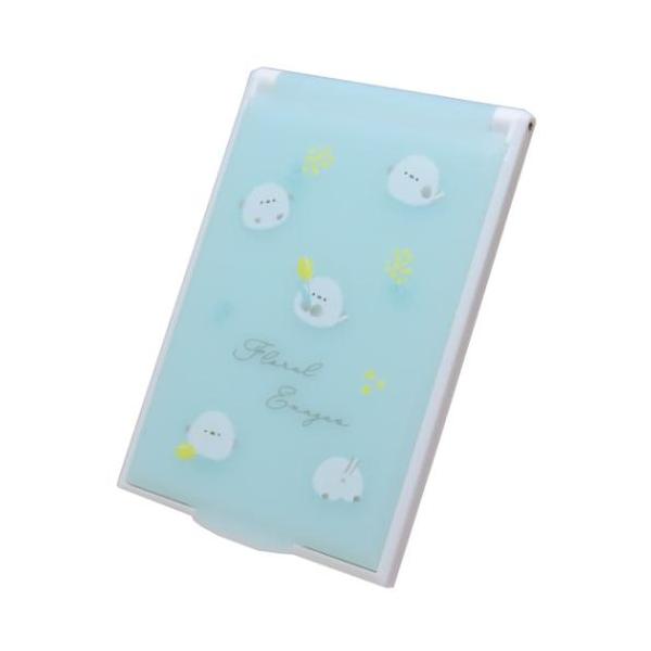 「手鏡」 手鏡 カードミラーS FLORAL ENAGAS カミオジャパン コンパクトミラー 超ミニサイズでポーチにすっぽり収まるスタンド式ミラー 毎日が楽しくなるキュートなZAKKAシリーズこちらは身だしなみの必需品[ミニスタンドミラー]...