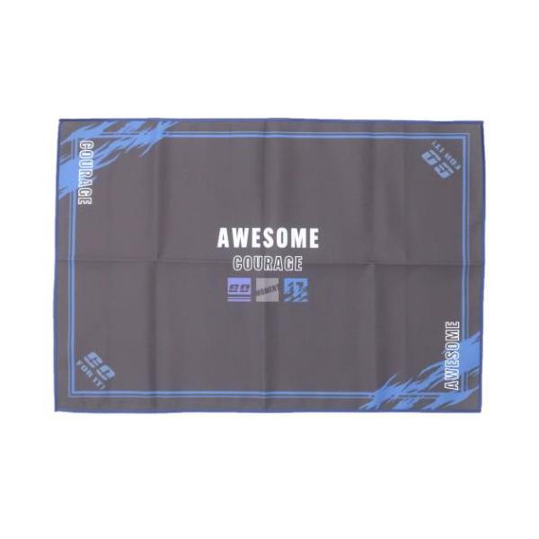 「ランチクロス」 ランチマット 長方形ランチクロス AWESOME COURAGE カミオジャパン 新学期準備 新入学 新学期にぴったりなランチ雑貨シリーズ 入学 新学期にぴったりのキュートなランチ雑貨シリーズこちらはとっても可愛い[ワイド...