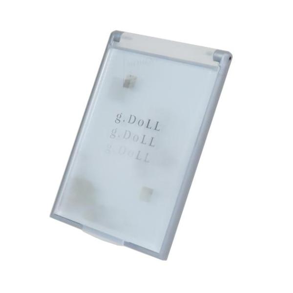 「手鏡」 カードミラーS LIKECOSME 手鏡 カミオジャパン GRAY DOLL グッズ 超ミニサイズでポーチにすっぽり収まるスタンド式ミラー 毎日が楽しくなるキュートなZAKKAシリーズこちらは身だしなみの必需品[ミニスタンドミラー...