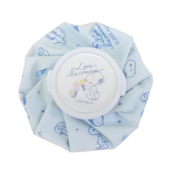 「アウトドアグッズその他」 スヌーピー 氷のう ピーナッツ アイスバッグ キャラクター LOVE ICE CREAM カミオジャパン 急な発熱、アイシング、熱中症対策に繰り返し使えてエコ 大人気[PEANUTS/SNOOPY]グッズにまたま...