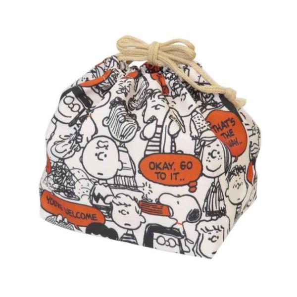「ランチ巾着」 スヌーピー グッズ ランチ巾着 ピーナッツ キャラクター お弁当きんちゃくポーチ ピーナッツ ギャング スヌーピーのかわいいランチ雑貨シリーズ 大人気[PEANUTS/SNOOPY]グッズにまたまた可愛いnewアイテム登場こ...