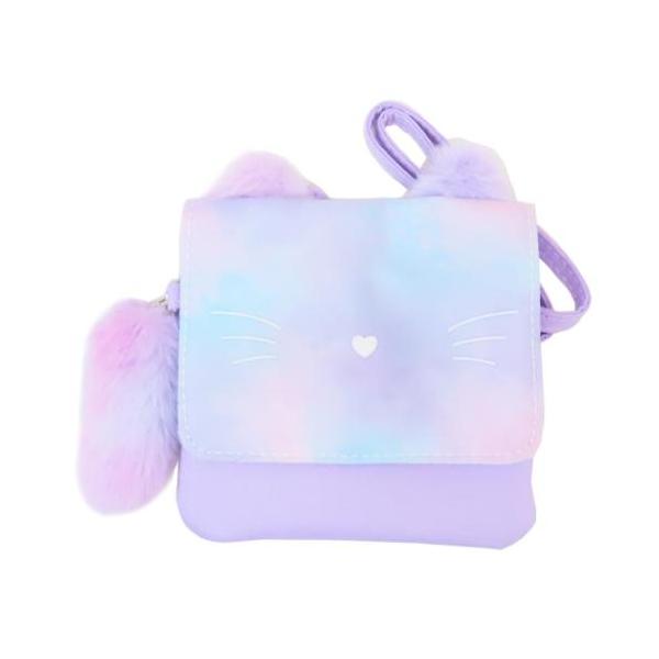 「クリップポケット」 クリップポケット ショルダーひもつきどこでもポッケ しっぽ付き レインボーねこ カミオジャパン クリップポーチ 移動ポケット キッズポシェット ポケットがない服でもクリップで簡単に取り付け出来る 新入学 新学期に大喜び...