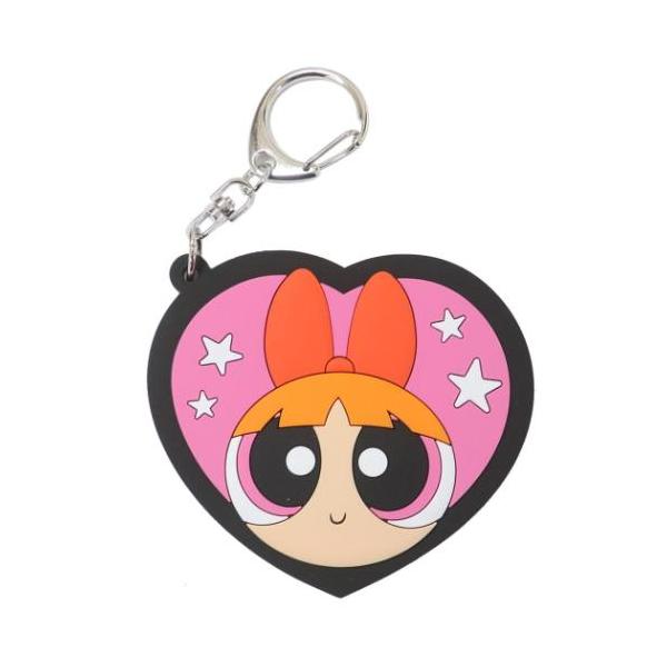 「キーホルダー」 パワーパフガールズ ラバーミラーキーホルダー キーリング キャラクター ブロッサム カミオジャパン パワーパフガールズのかわいい雑貨シリーズ スーパーパワーを持ったブロッサム バブルス バターカップの3人娘が大活躍する[P...