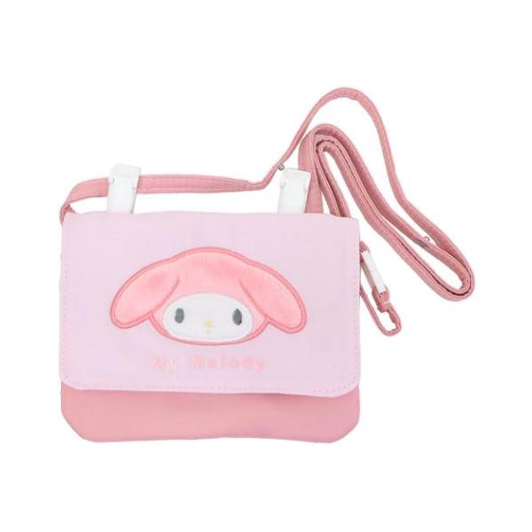 「クリップポケット」 マイメロディ グッズ クリップポケット キャラクター 横長タイプ ショルダーひもつき どこでもポッケ ポケットがない服でもクリップで簡単に取り付け出来る 大人気サンリオキャラクターグッズにまたまた可愛いnewアイテム登...