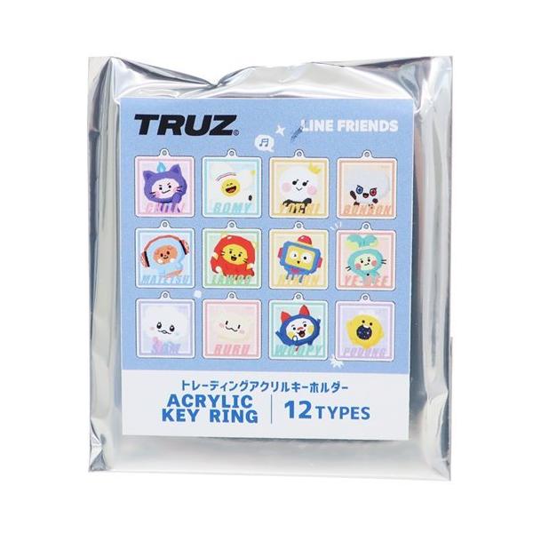 「メール便可」「キーホルダー」 TRUZ トレーディングアクリルキーホルダー全12種 キーリング LINE FRIENDS キャラクター 全部集めたくなるトレーディング雑貨シリーズ LINEとTREASUREのコラボにより生まれたキャラクタ...