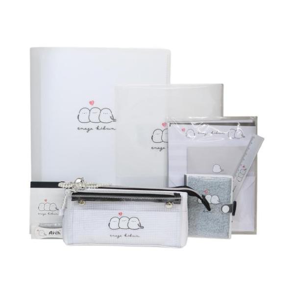 「文房具セット」 文具セット ずっとシマエナガ 8点文房具セット エナガキブン カミオジャパン 新学期準備文具 入学新学期にぴったりな文具8点セット 毎日が楽しくなるキュートなステーショナリーシリーズこちらは大好評の文具がパックになった[文...