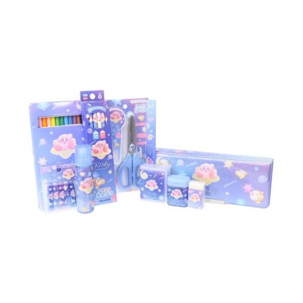 「文房具セット」 星のカービィ キャラクター 文具セット 10点文房具セット Twinkling Stars カミオジャパン 入学新学期にぴったりな文具10点セット 大人気ゲーム[星のカービィ]のステーショナリーシリーズこちらは大好評の文具...