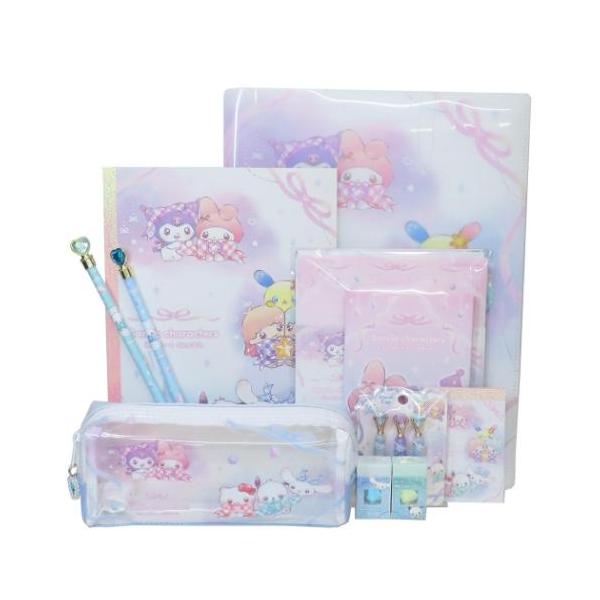 「文房具セット」 10点文房具セット サンリオキャラクターズ 文具セット サンリオ カミオジャパン 集合 グッズ 入学新学期にぴったりな文具10点セット 大人気サンリオキャラクターグッズにまたまた可愛いnewアイテム登場こちらは大好評の文具...