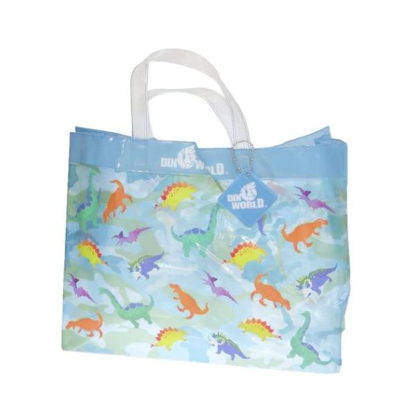 「プールバッグ」 プールバッグ マチアリトートバッグ 角型 カラフルディノワールド 恐竜 高波クリエイト ビーチバッグ 海プール サマーレジャー用品 男の子 海やプールはもちろん、キャンプ等の時にも大活躍のビーチバッグ 夏の定番アイテム[サ...