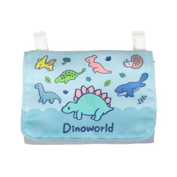 「クリップポケット」 クリップポケット ディノワールド ポケットポーチ 恐竜 キッズポシェット 男の子 ポケットのない服に付けてアクセントになって便利でかわいい 毎日が楽しくなるキュートなZAKKAシリーズこちらはポケットがない服でもポケッ...