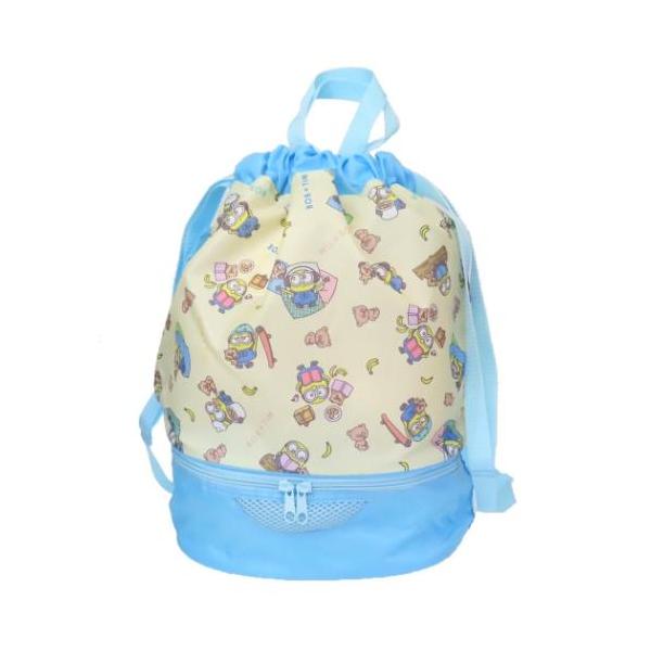 「プールバッグ」 ミニオン 2wayボンサック 2層式 ユニバーサル映画 プールバッグ キャラクター 高波クリエイト 海やプールはもちろん、キャンプ等の時にも大活躍のビーチバッグ USJでもおなじみ[MINIONS/ミニオンズ]のサマーレジ...